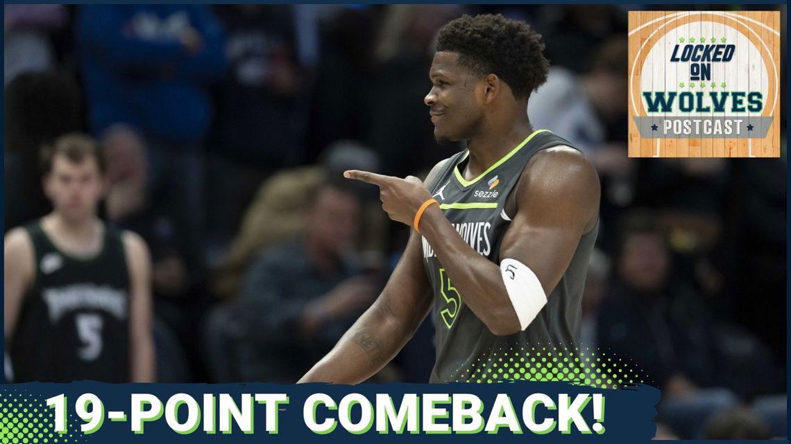 WOLVES POSTCAST: T-Wolves STUN SPURS WITH EPIC 19-POINT COMEBACK, 104 ...
