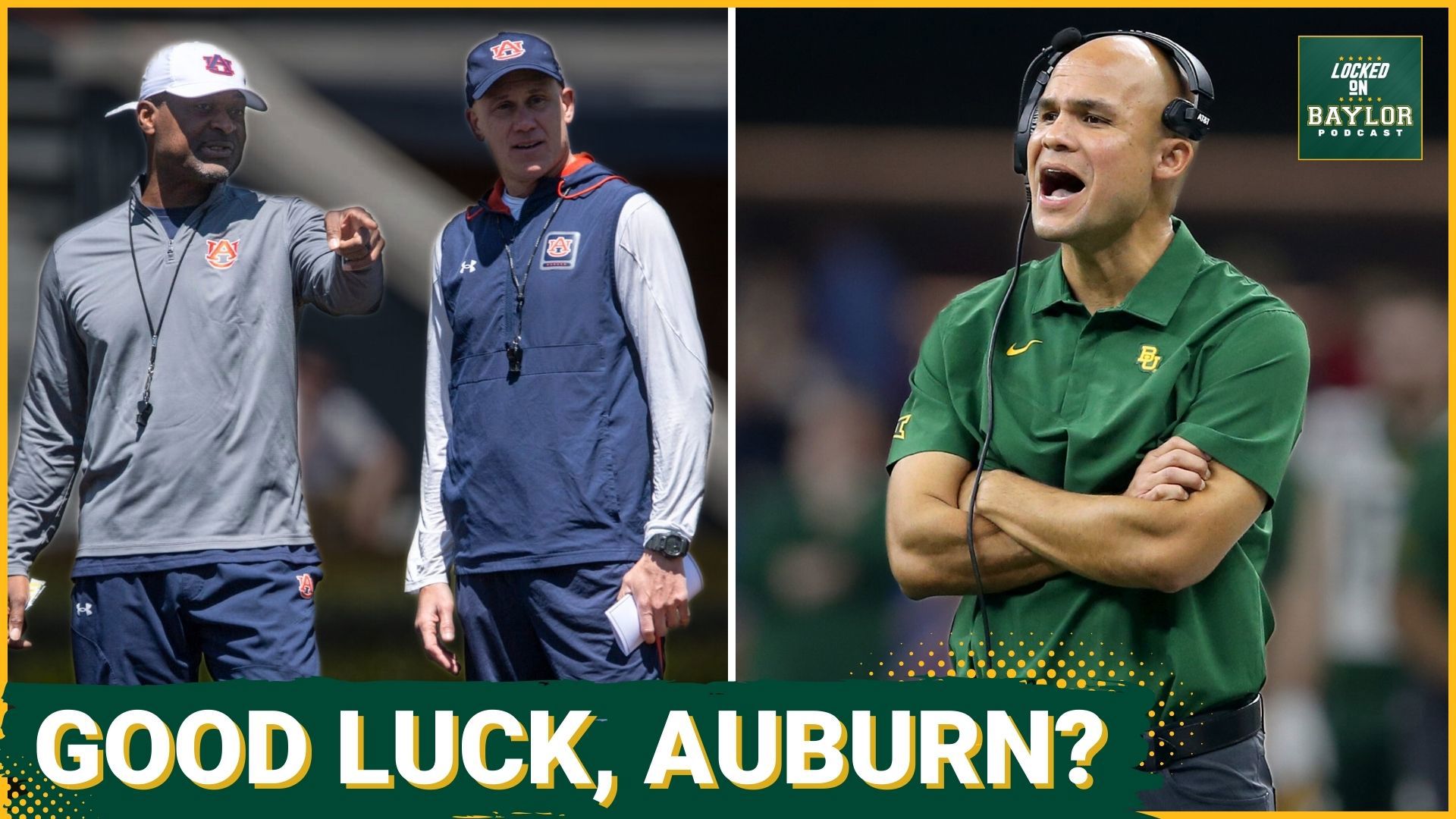 ELITE? Dave Aranda Sends STATEMENT to Auburn Defense, Baylor's WEAPONS ...