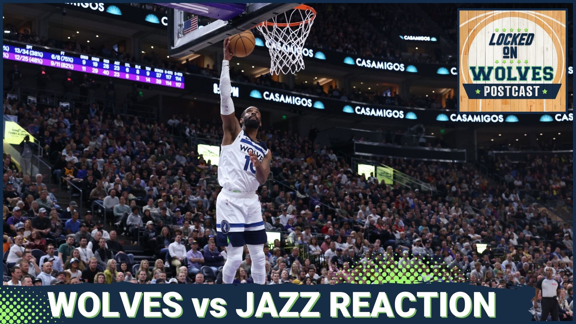 WOLVES POSCAST: T-Wolves Can't Hit The Game Winner vs. Utah Jazz, 116 ...