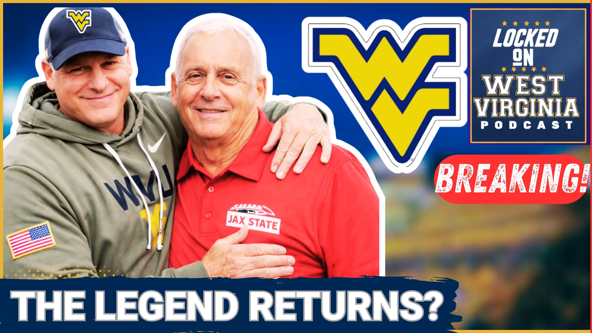 BREAKING- West Virginia LEGEND Rick Trickett is COMING HOME!!! | abc10.com