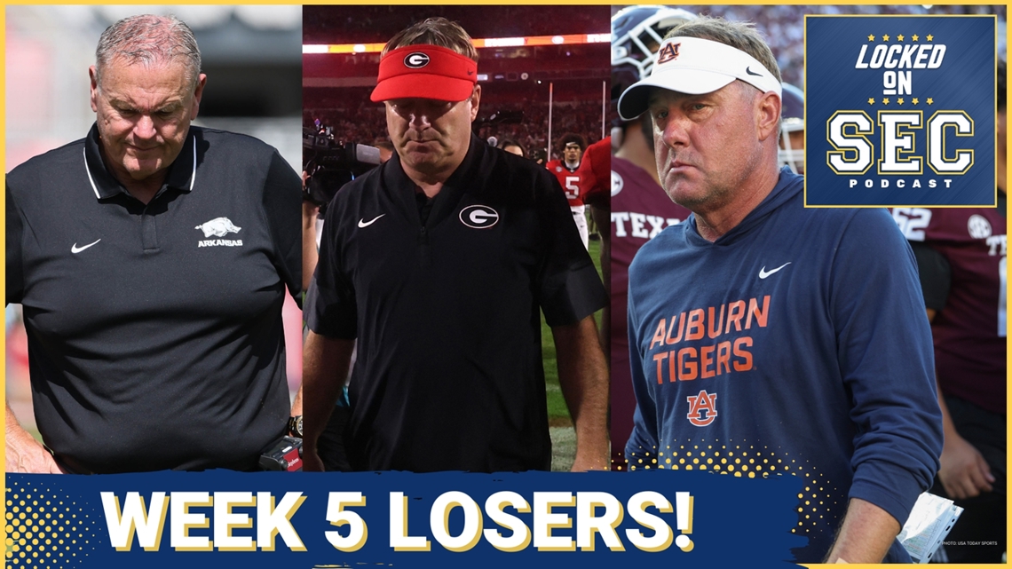 CHAOS: SEC Week 5 WINNERS & LOSERS, Sam Pittman FIRED!, Bama OWNS Kirby, Nussmeier Stinks ...