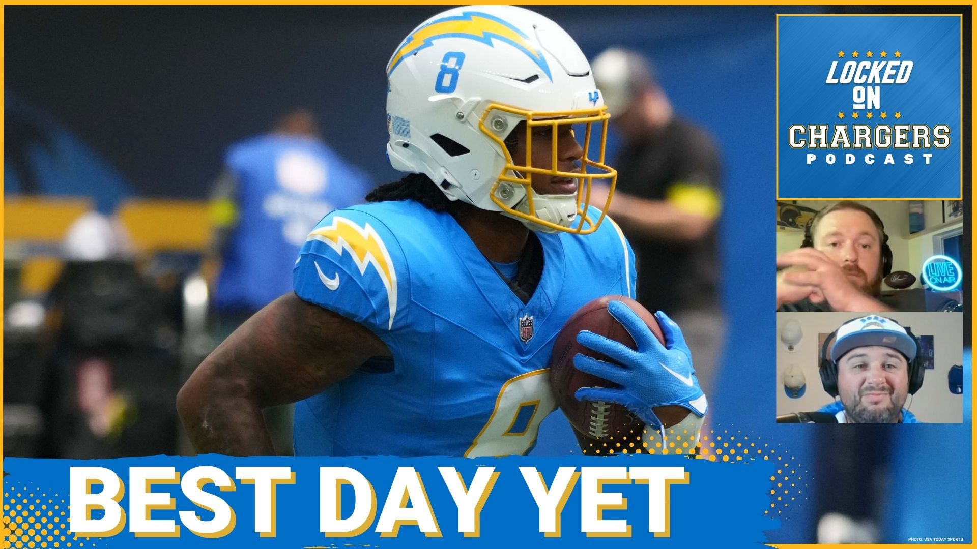 Omarion Hampton SHOWING First Round Pedigree With Best Chargers ...