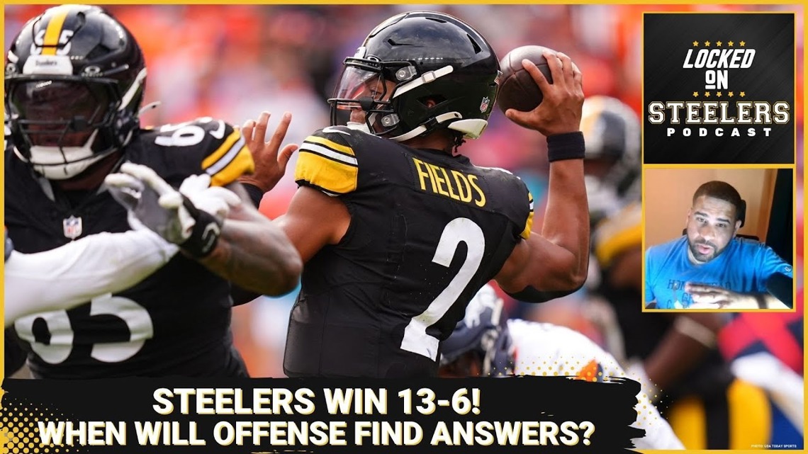 Steelers Win 13-6 vs Broncos! | What Will it Take for Justin Fields ... Steelers Win 13-6 vs Broncos! | What Will it Take for Justin Fields ...