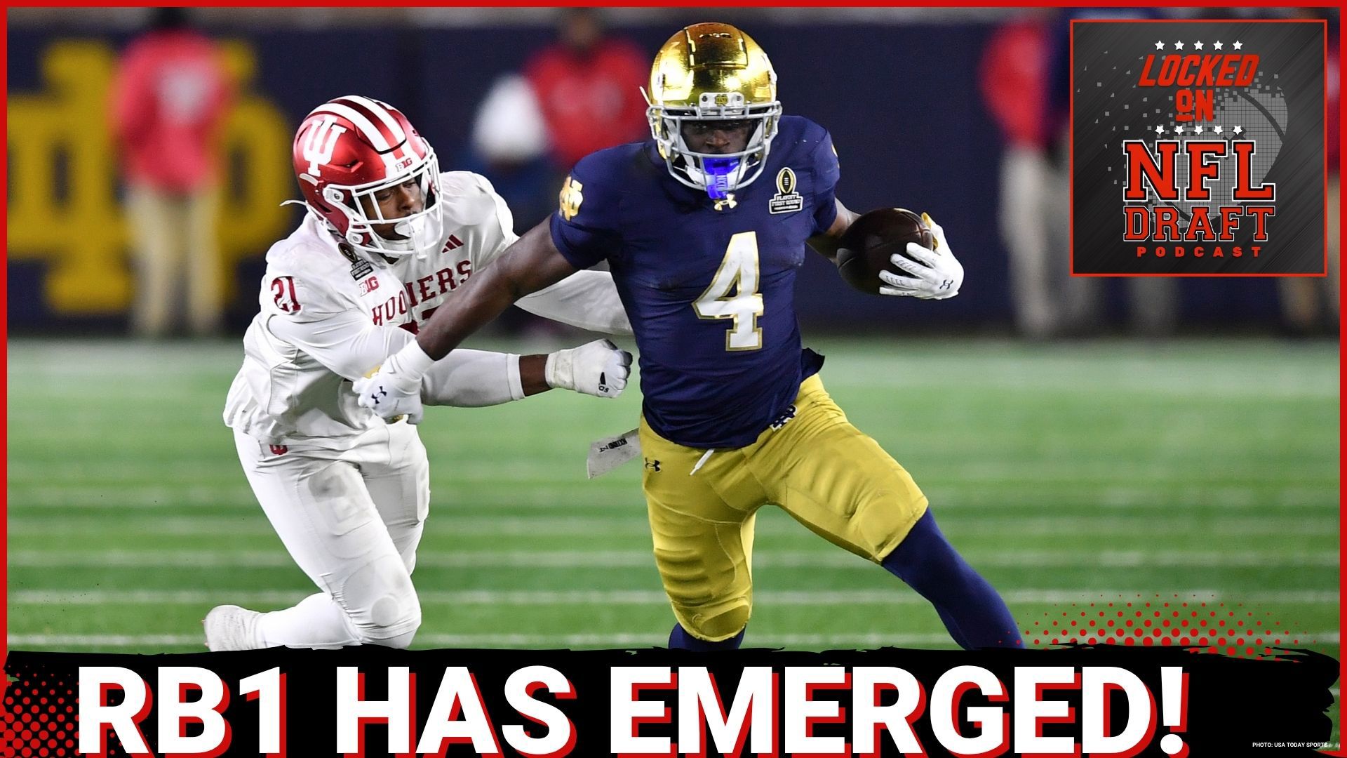 Jeremiyah Love brings EXPLOSIVENESS & POWER as the RB1 of 2026 NFL ...