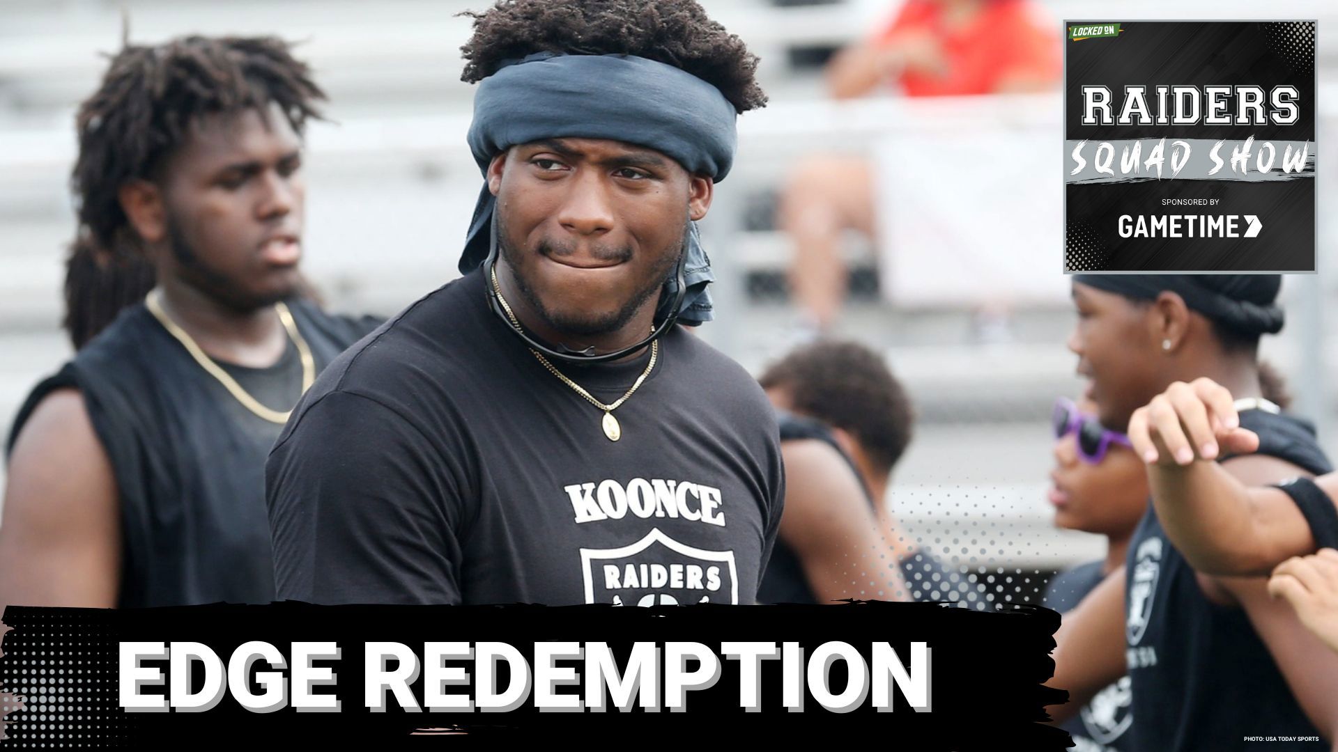 RAIDERS SQUAD SHOW: MALCOM KOONCE returns to the LAS VEGAS RAIDERS with ...