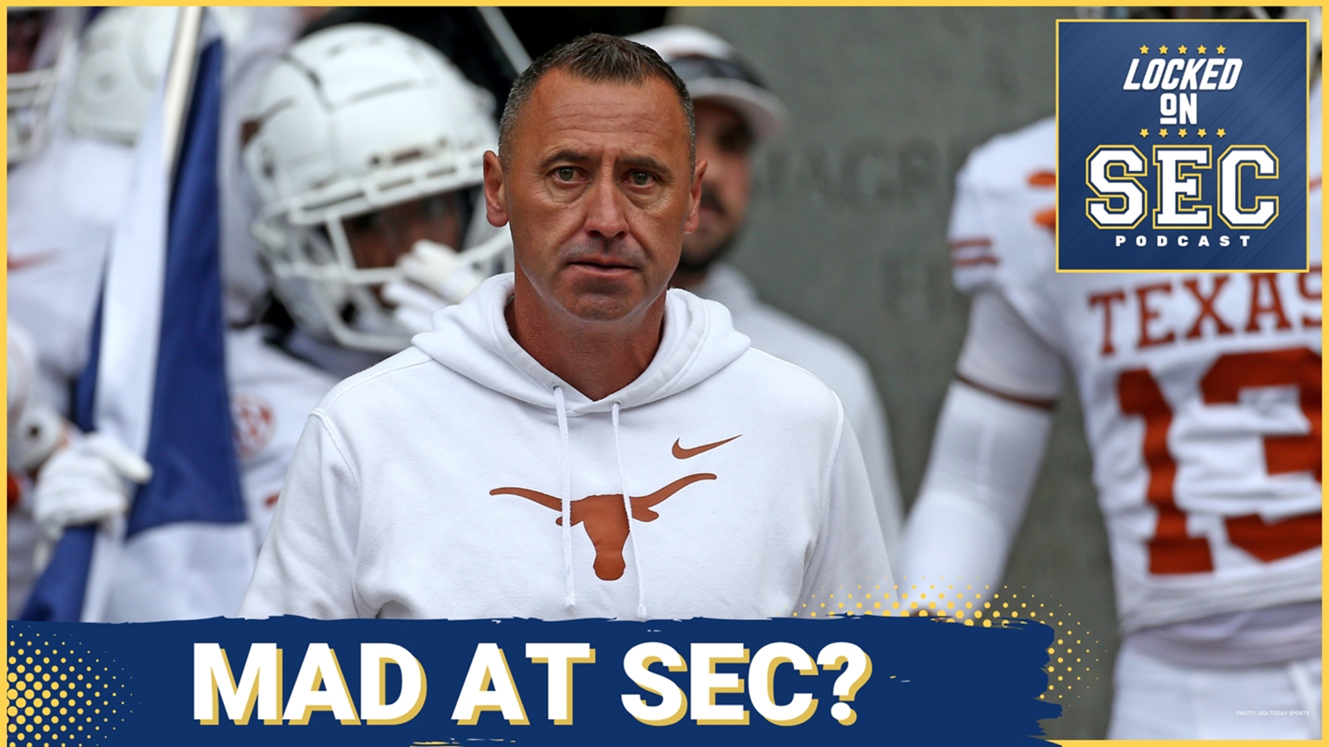 UNFAIR: Texas Coach Steve Sarkisian BLASTS Brutal SEC Schedule | Fozzy Whitaker Picks SEC Week ...