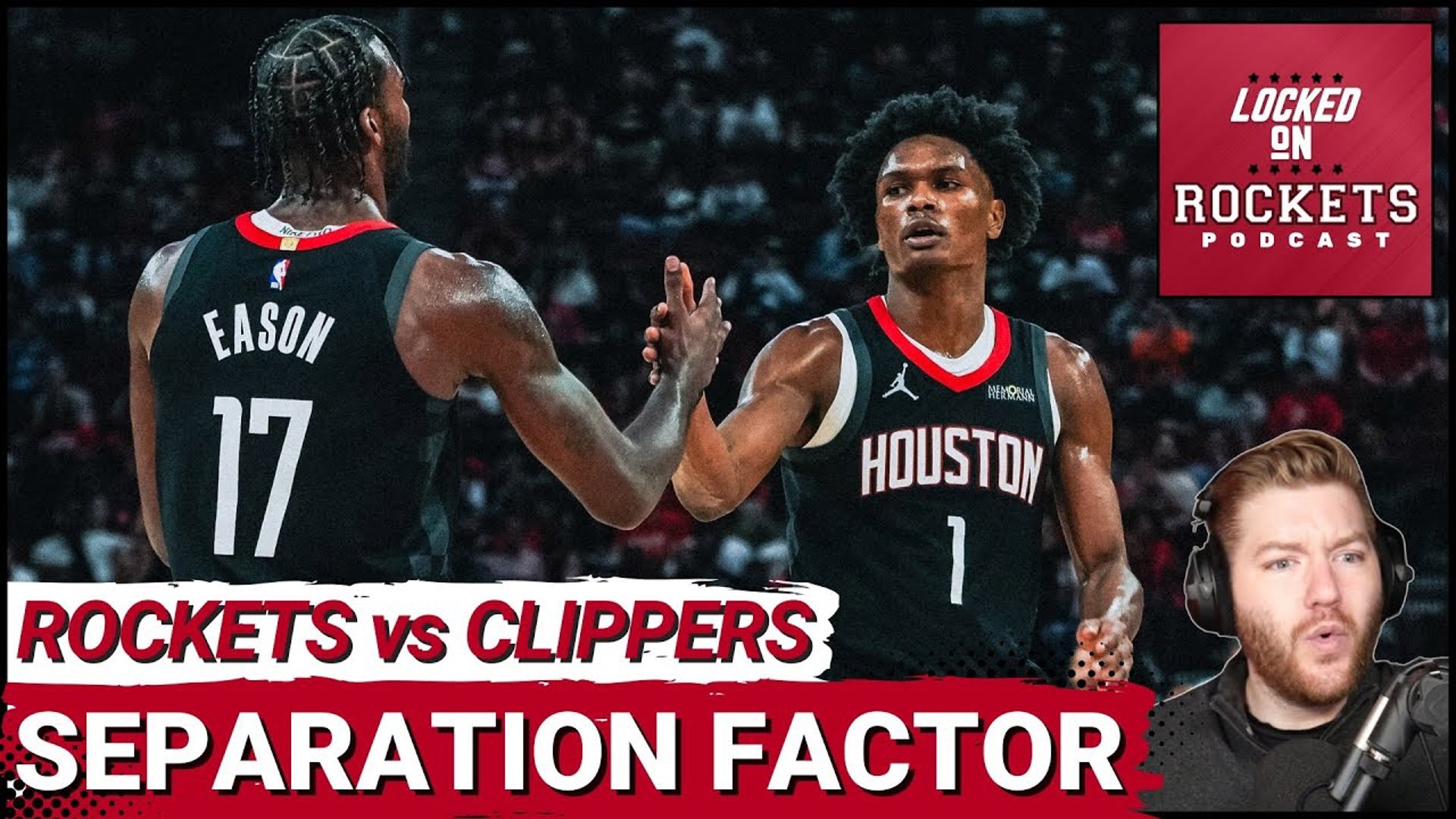 Amen Thompson & Tari Eason. Houston Rockets Game Changers In Win Vs ...