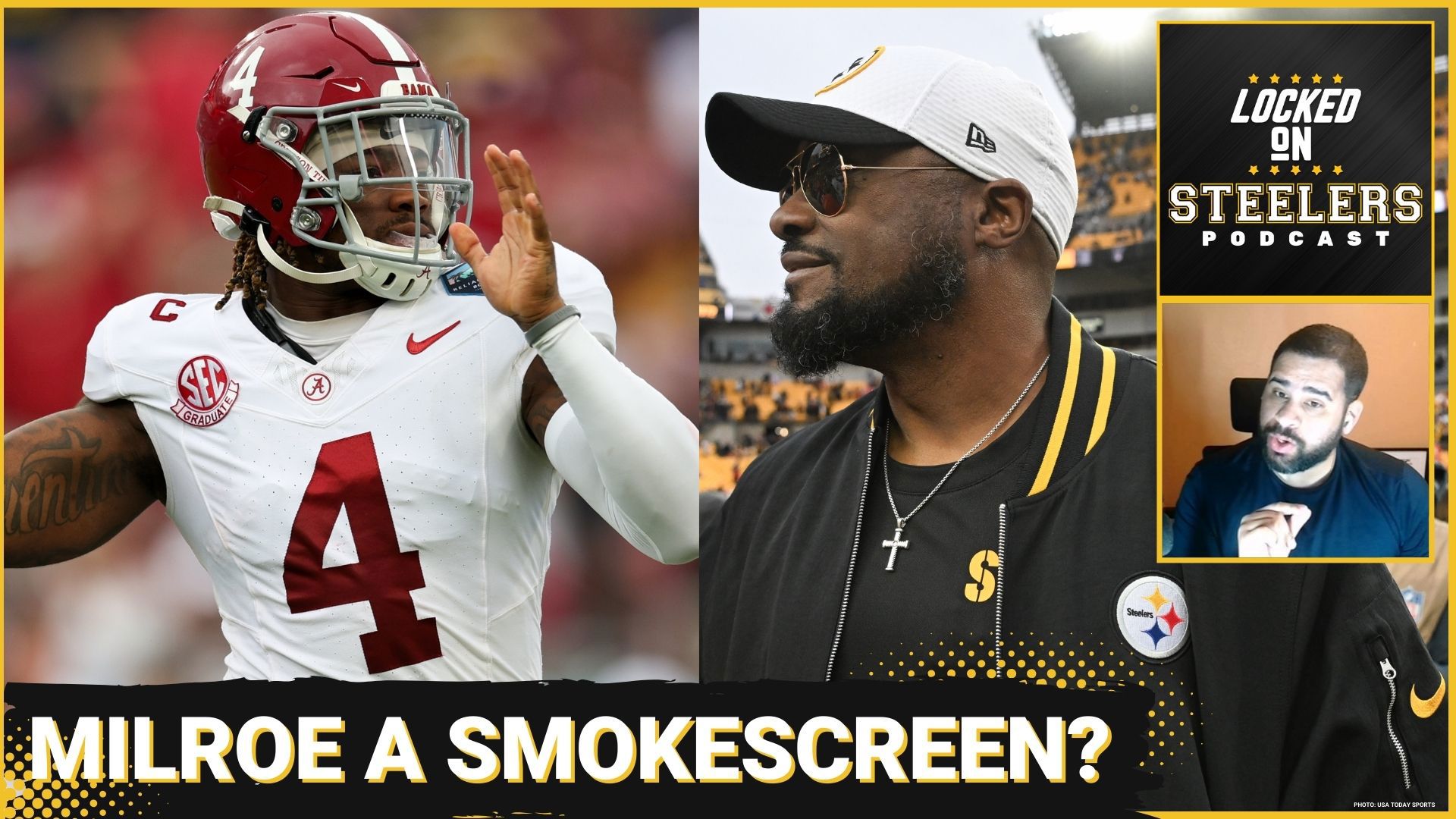 Steelers Show Real Interest in QB Jalen Milroe? Or Later Pick? | Trade ...