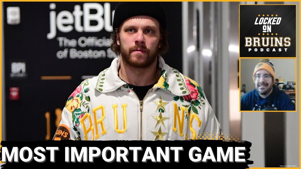 Pastrnak Declares MUST-WIN As Bruins Face Canadiens | abc10.com