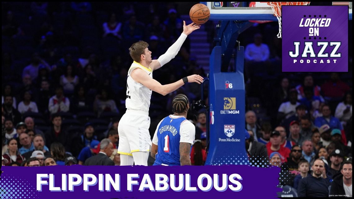 POSTCAST - Kyle Filipowski FABULOUS in Jazz loss to the 76ers | abc10.com