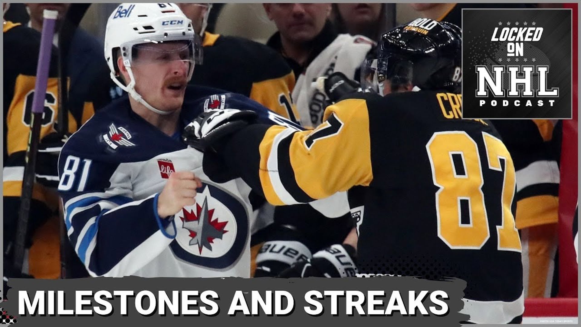 Sidney Crosby Reaches a Milestone, the Jets Get Back to Winning & the Red Wings Win for a New ...