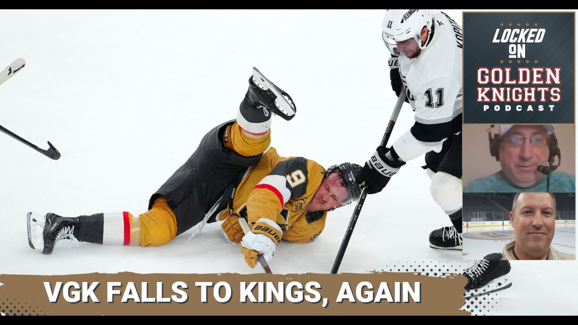 VGK falls to Kings, again / Dominant effort vs. Penguins on Friday ...