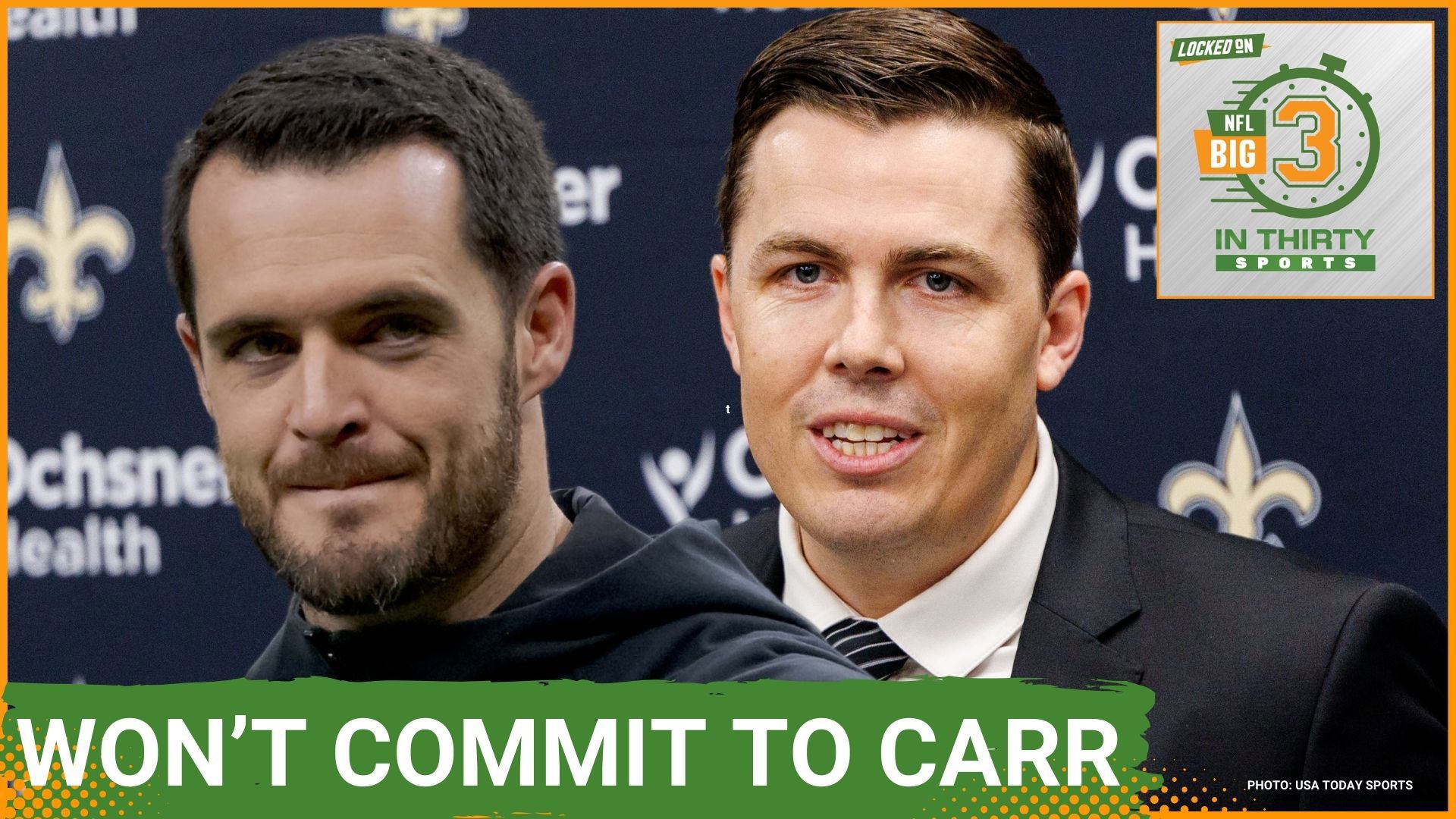 Kellen Moore Won't Commit to Derek Carr as the Saints' Starting QB ...