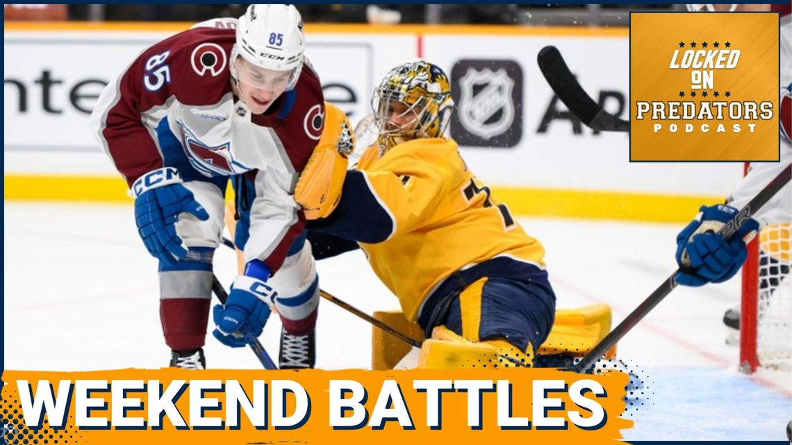 Nashville Predators Face Nathan MacKinnon & Jack Hughes in Big Back to ...