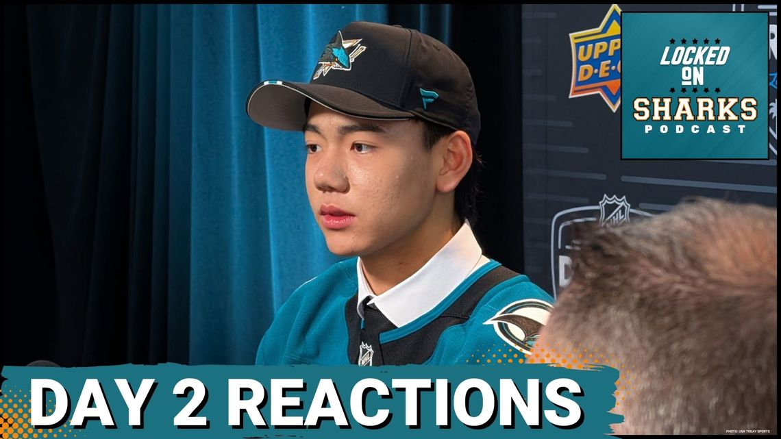 Sharks SWING For The Upside With Their Day 2 Picks | Wang HIGHLIGHTS Raw Potential | abc10.com