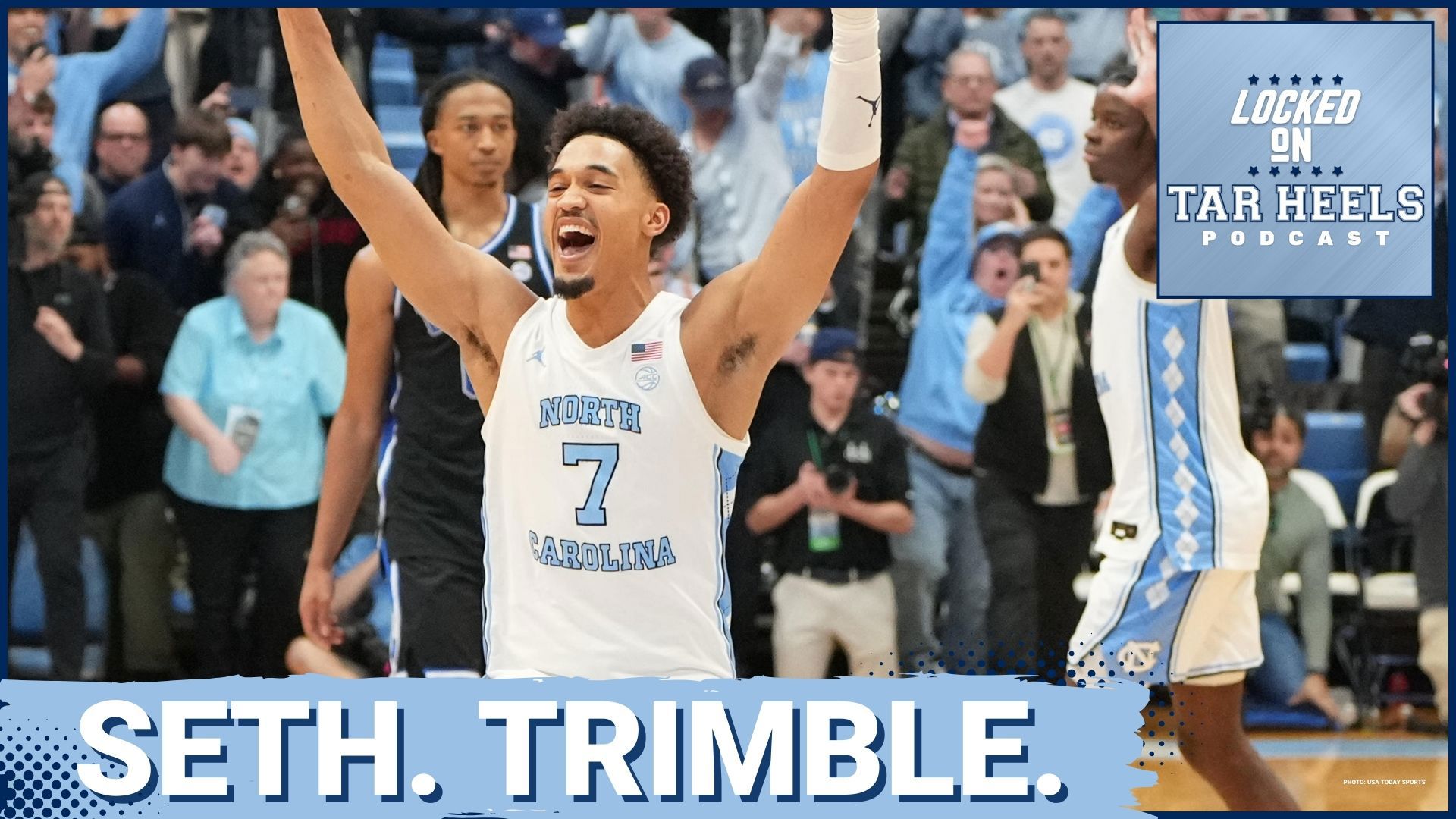 REACTION: Seth Trimble's GAME-WINNING 3 Propels North Carolina Tar ...