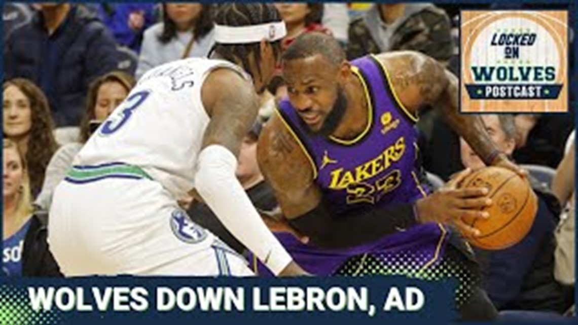 Locked On Wolves POSTCAST: Minnesota Timberwolves ESCAPE After Controversial Lebron James Shot ...
