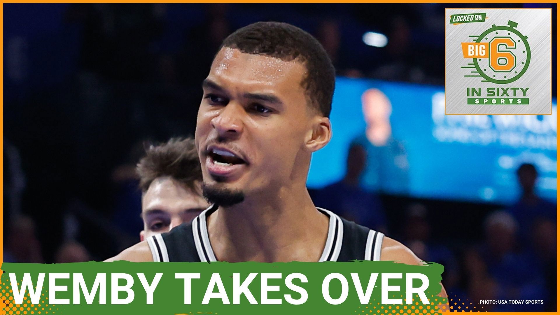 Spurs Get DOUBLE-OVERTIME Game 1 Road Win Over Thunder | The Big 6 in ...
