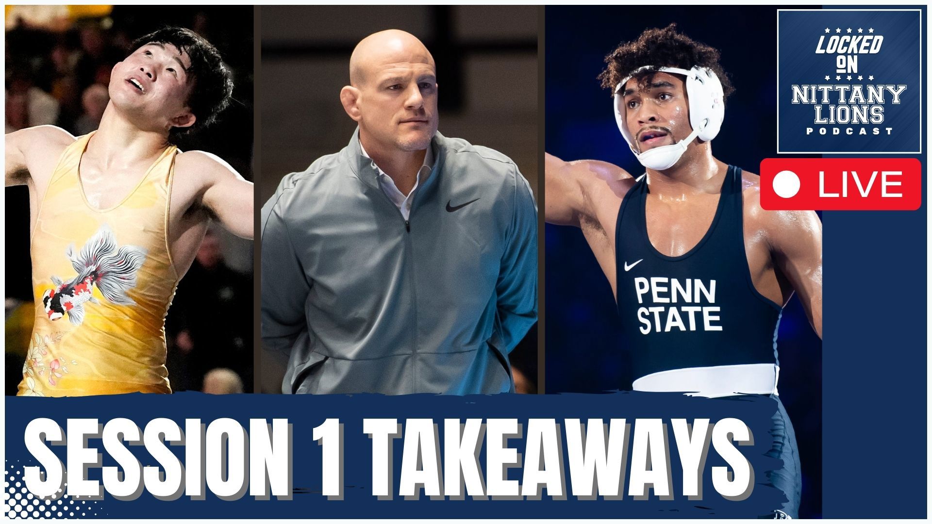 Penn State wrestling DOMINATES session one at NCAAs / Masanosuke Ono ...