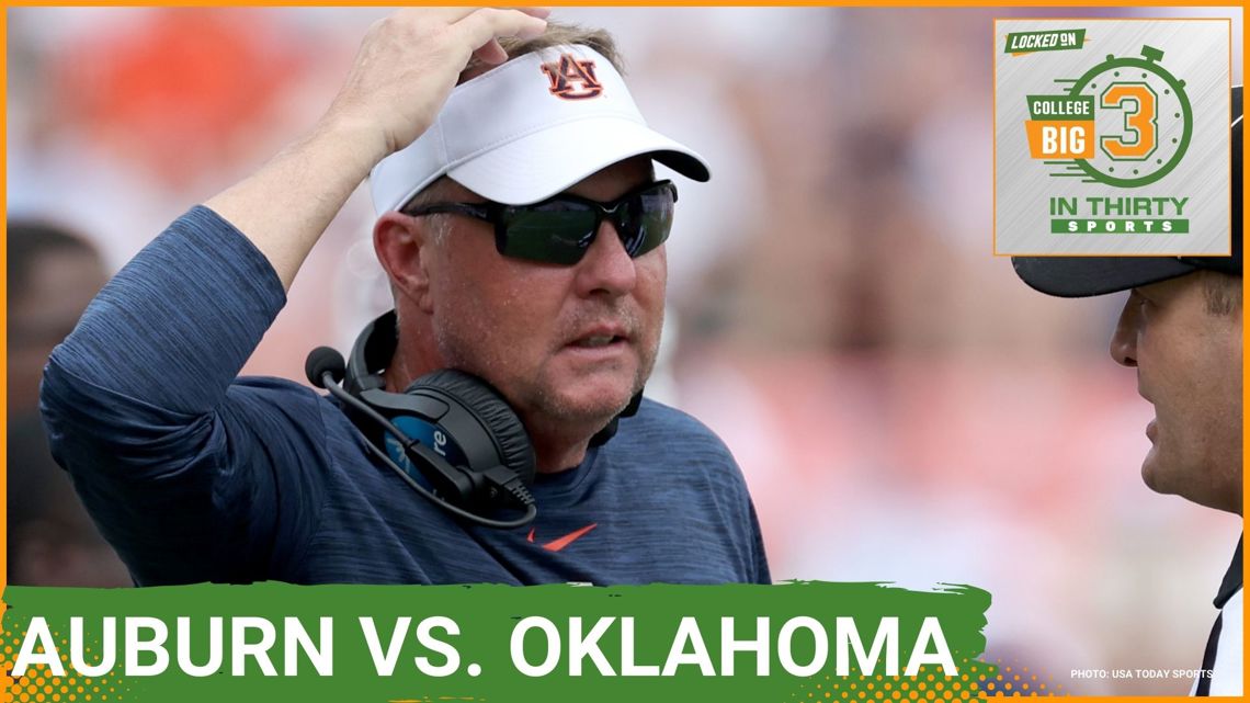 Auburn and Oklahoma Play RANKED MATCHUP To Open SEC Play | The Big 3 in ...