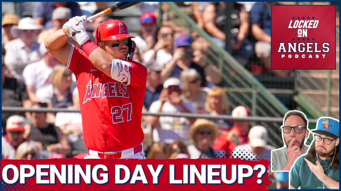 Is THIS the Los Angeles Angels Opening Day Lineup? Tyler Anderson & Jo Adell Impress, O'Hoppe's ...