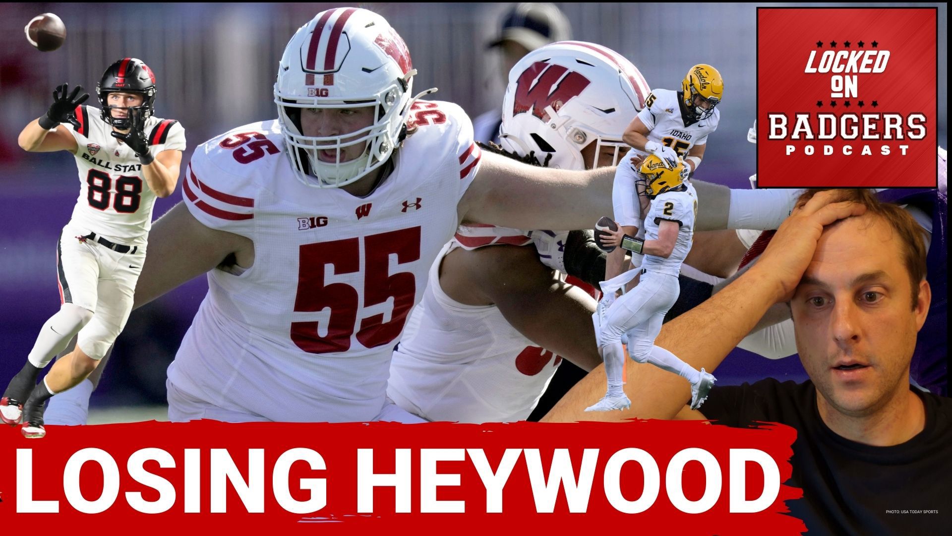 1. SHATTERED: Wisconsin Loses Kevin Haywood to ACL Tear | Can Badgers ...