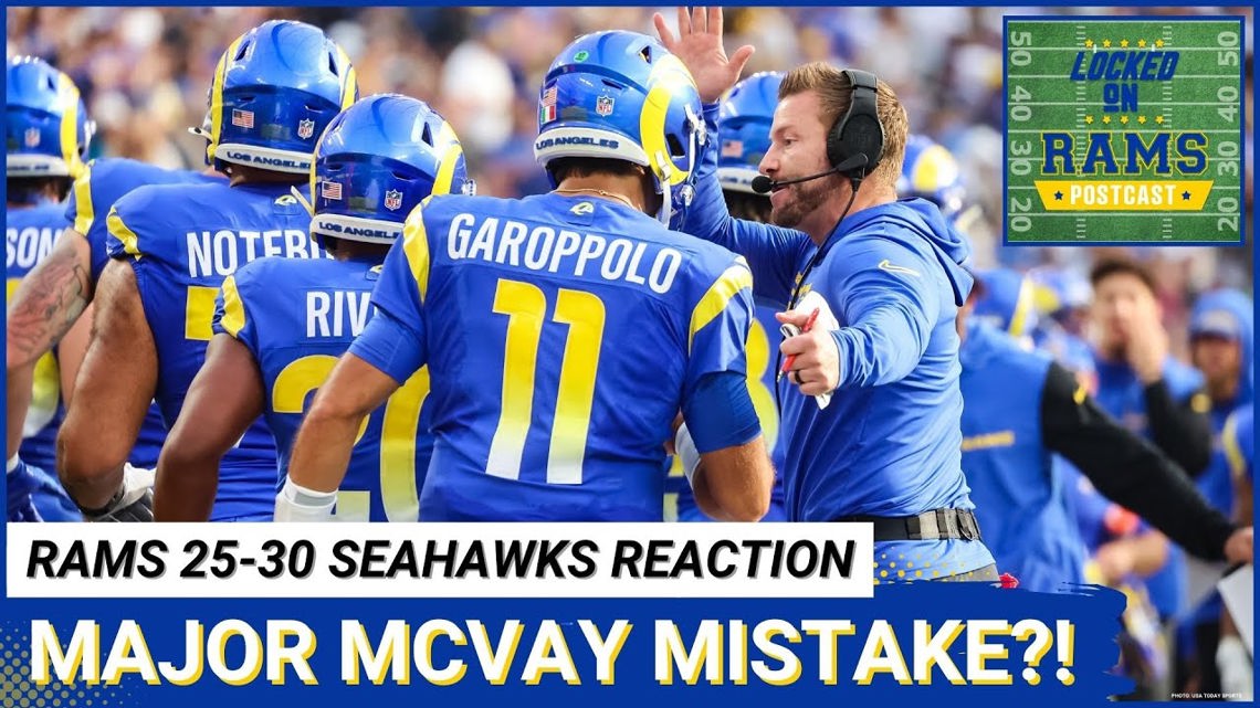 RAMS POSTCAST: Rams take MAJOR NFC Playoff seeding hit after resting ...