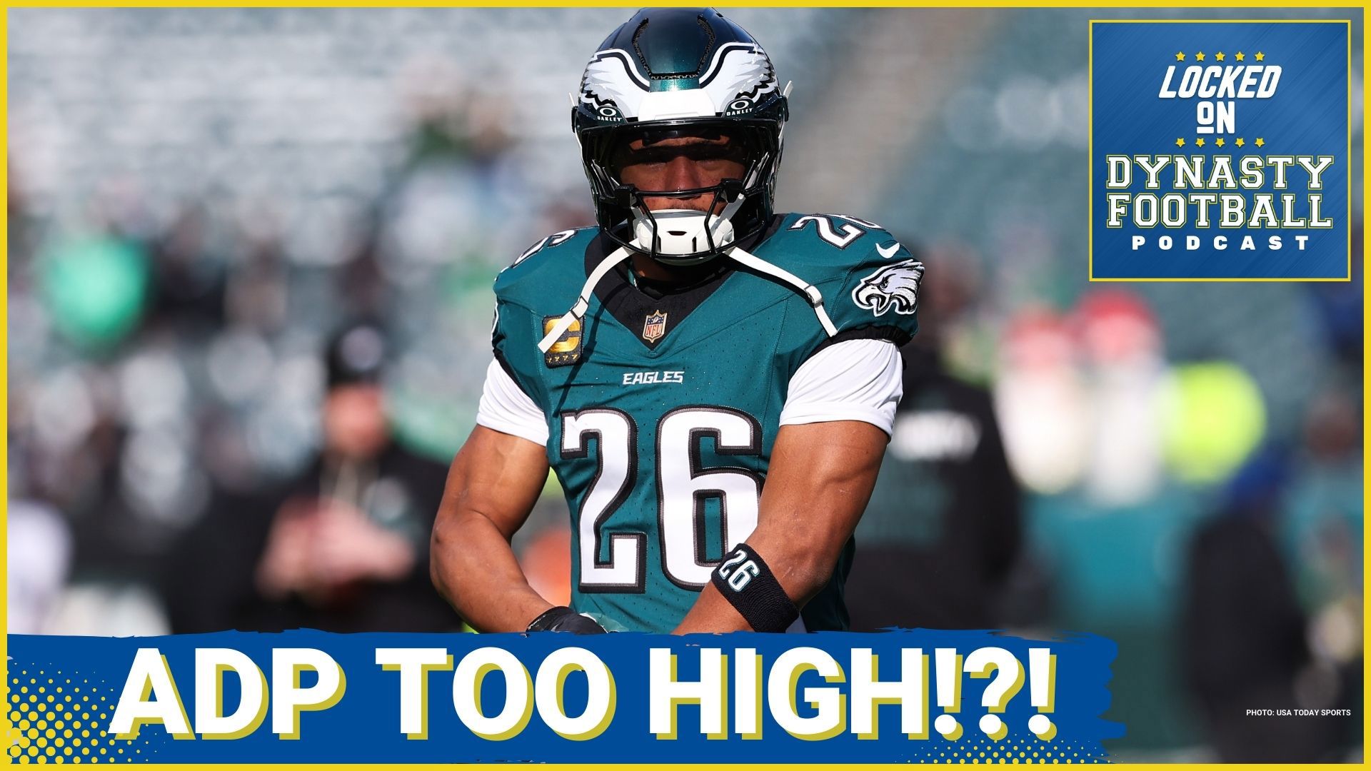 3 Dynasty ADPs That Don't Make ANY Sense | Eagles RB Saquon Barkley ...