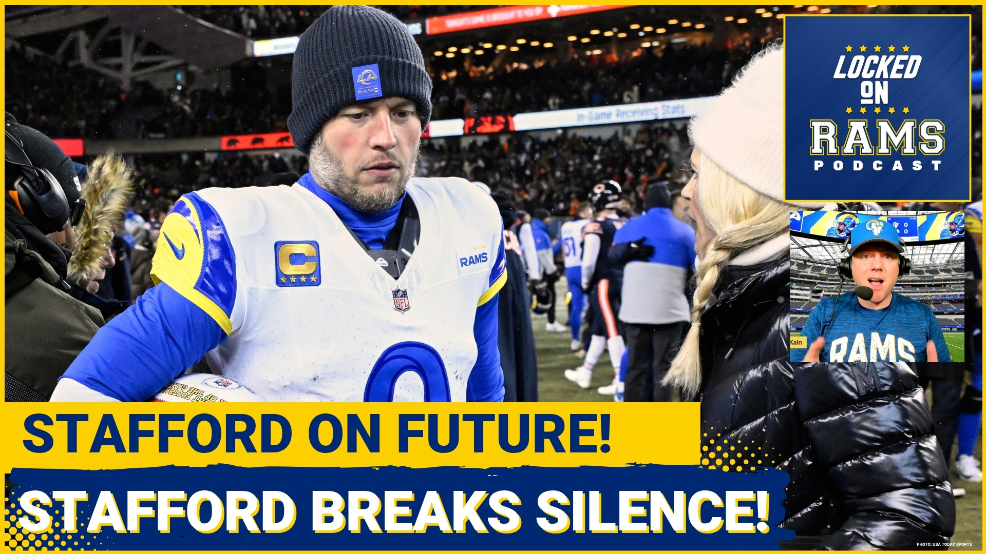 INTERESTING: Matthew Stafford BREAKS Silence on Rams Drafting Ty ...