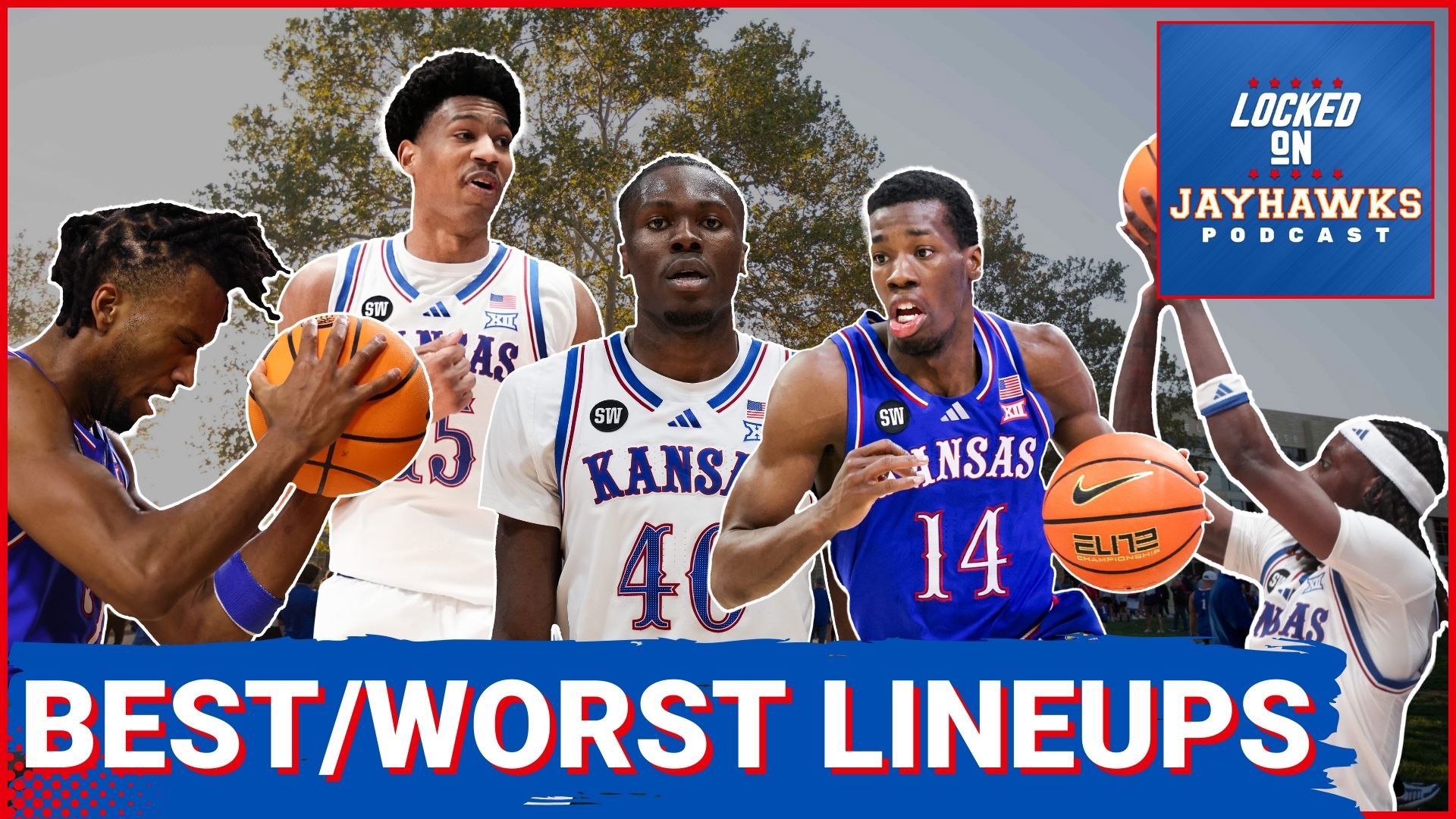 BENCH BLUES: Can Jayhawks FIX Themselves - Best & Worst Lineups ...