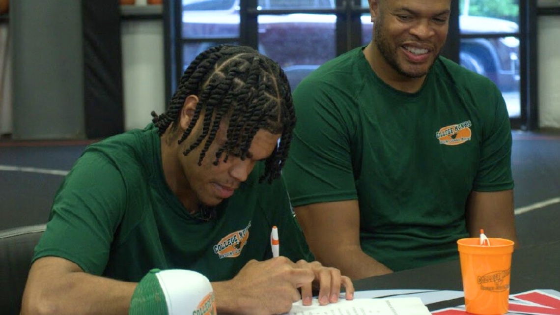 Star high school basketball player Bryce Slay signs historic NIL deal ...