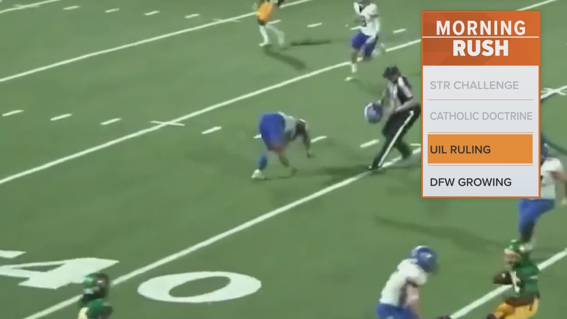 UIL reverses ejection of Texas high school football player | abc10.com