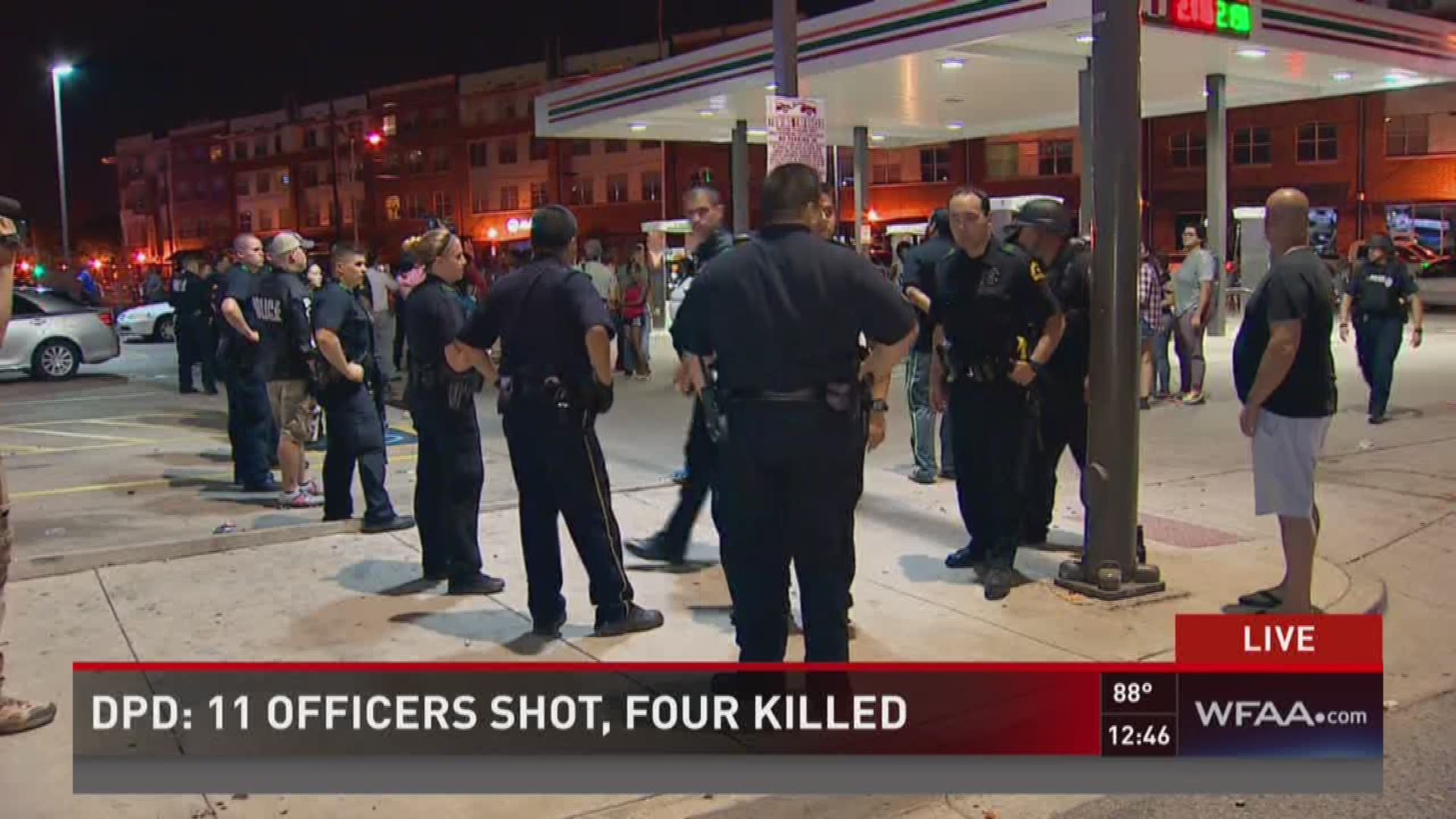 How the downtown Dallas shooting developed | abc10.com