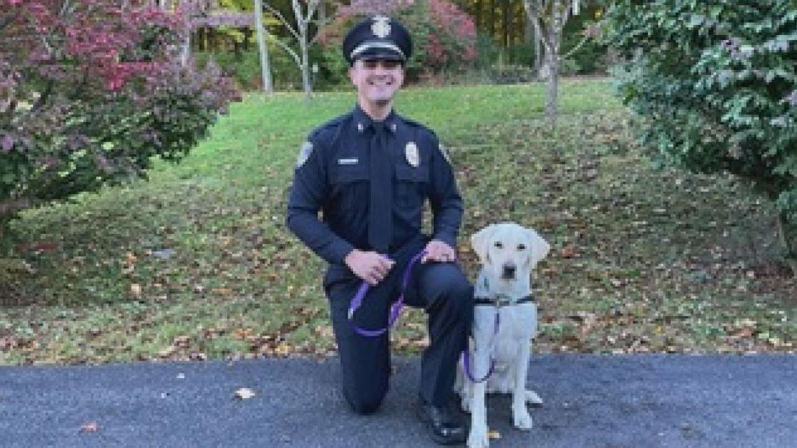Texas police's newest K-9 officer trained by inmates in prison | abc10.com