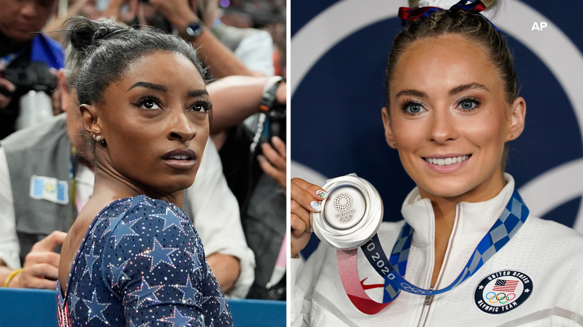 Who is Mykayla Skinner? Simone Biles seems to throw shade on IG | abc10.com