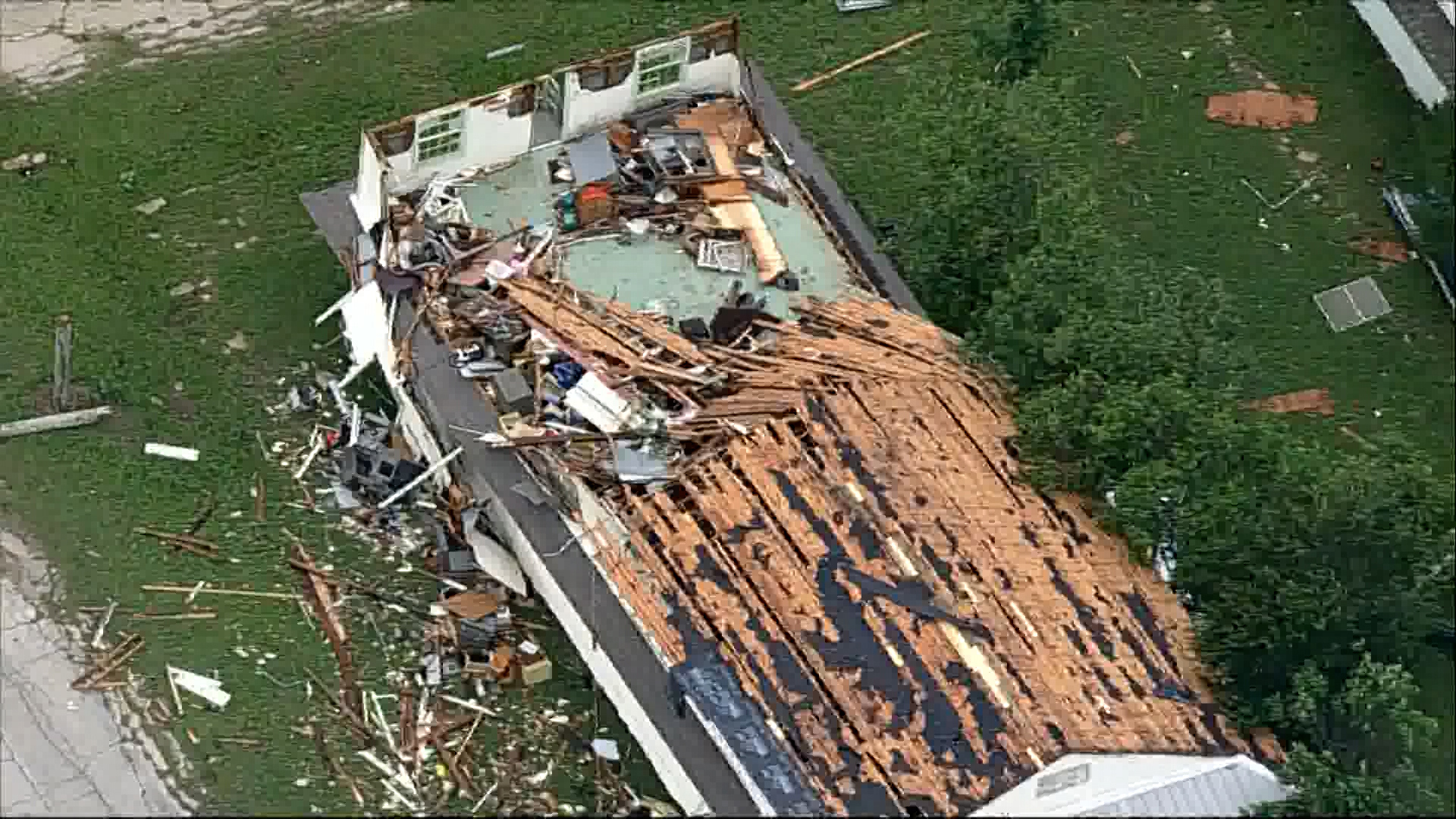 See the destruction after a North Texas town was torn apart Tuesday by ...