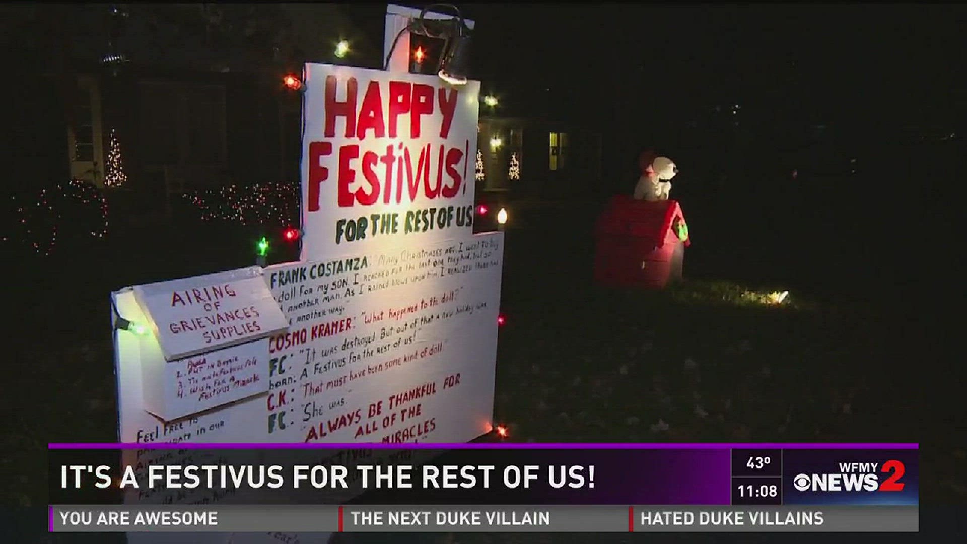 It's A Festivus For The Rest Of Us! Family Pays Tribute To 'Seinfeld ...