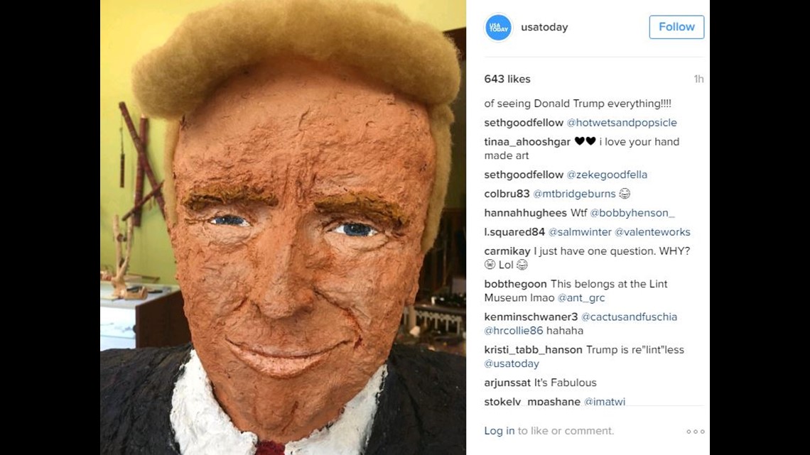 Wait until you see what this Donald Trump sculpture is made of | abc10.com