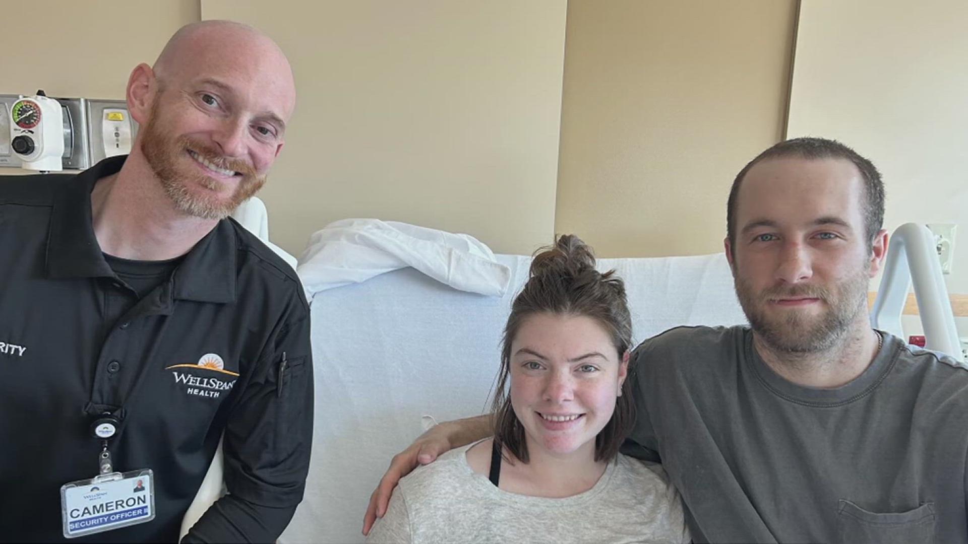 Security guard hero delivers baby in York | On the bright side | abc10.com