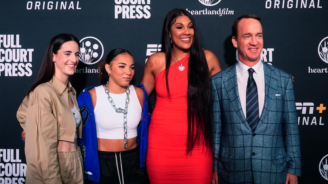 Manning, Clark hit red carpet for 'Full Court Press' premiere | abc10.com