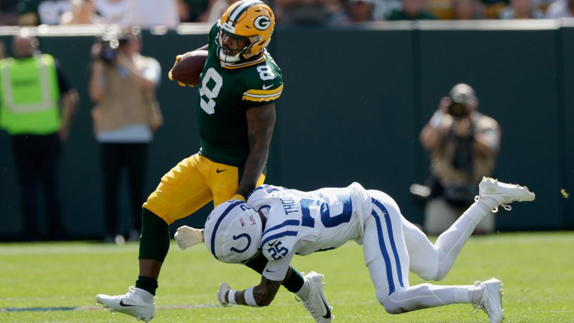 Colts fall in Green Bay 16-10 | abc10.com