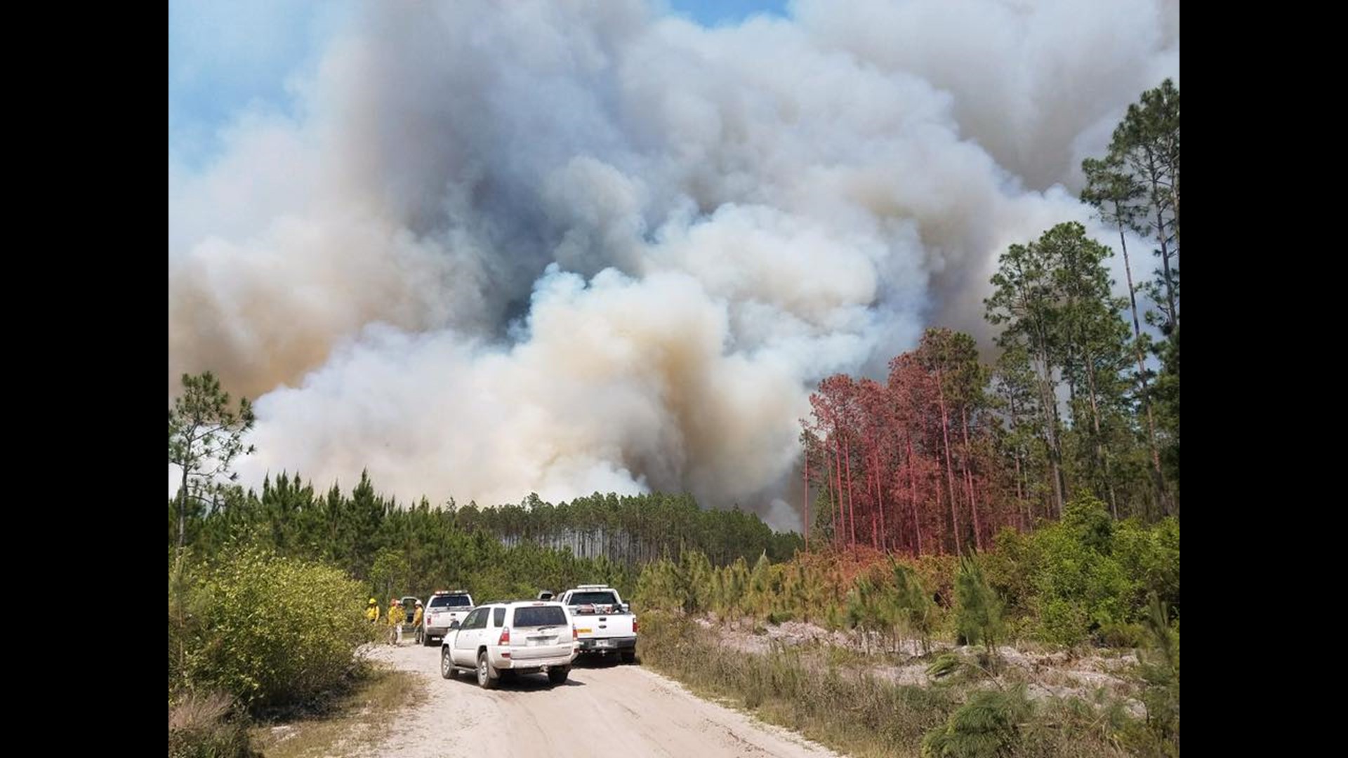 West Mims fire about 60 percent contained after burning more than ...