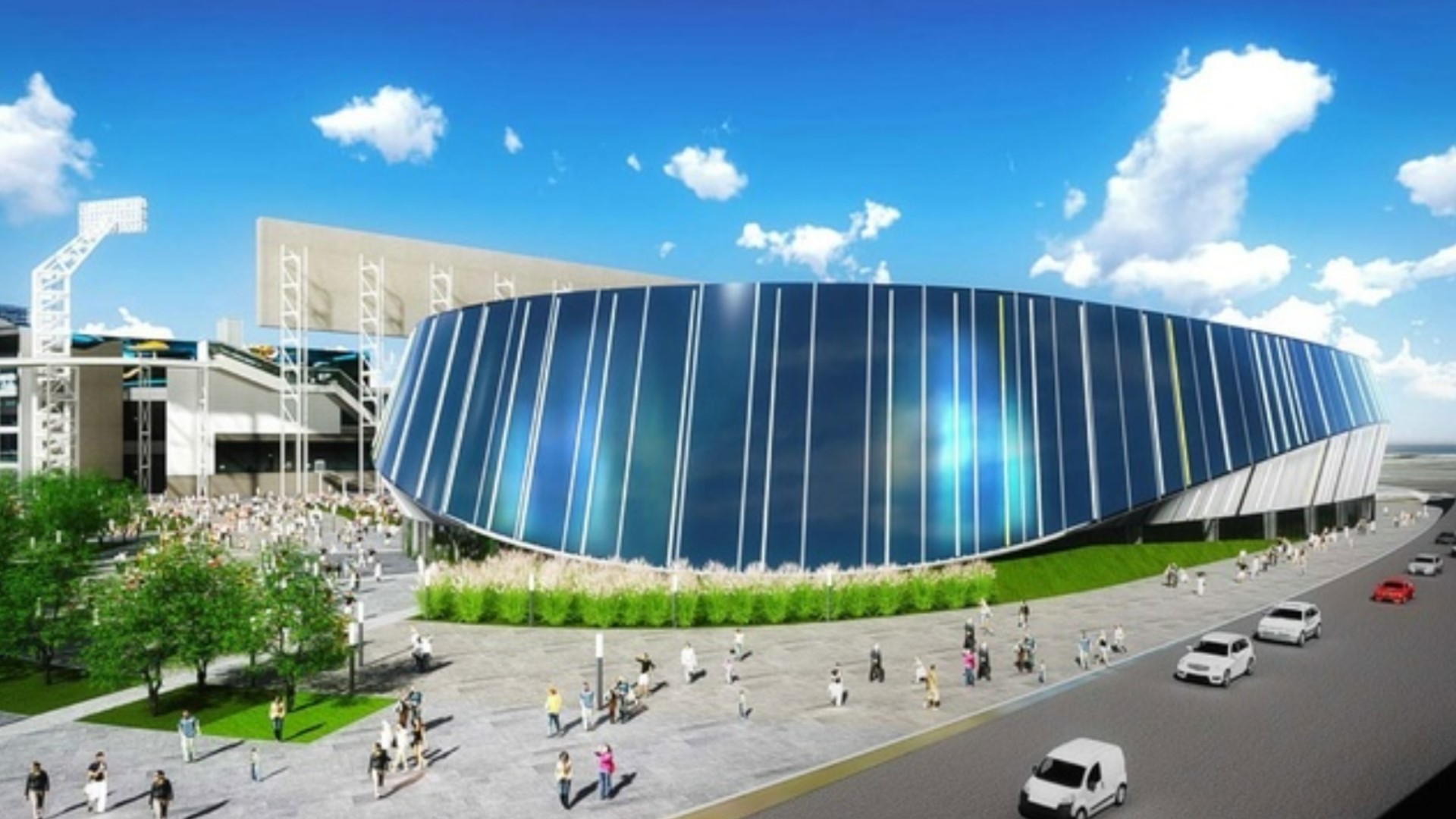 What will the new Jacksonville Jaguars stadium look like? | abc10.com