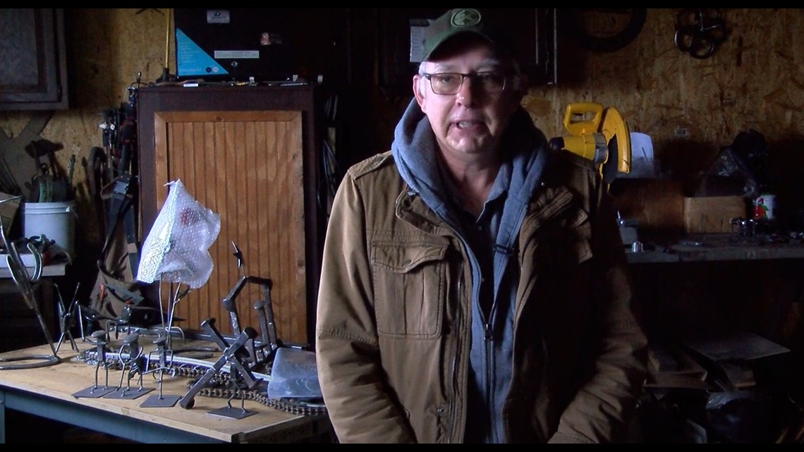 Randy Neal, an artist whose love for welding has helped others | abc10.com