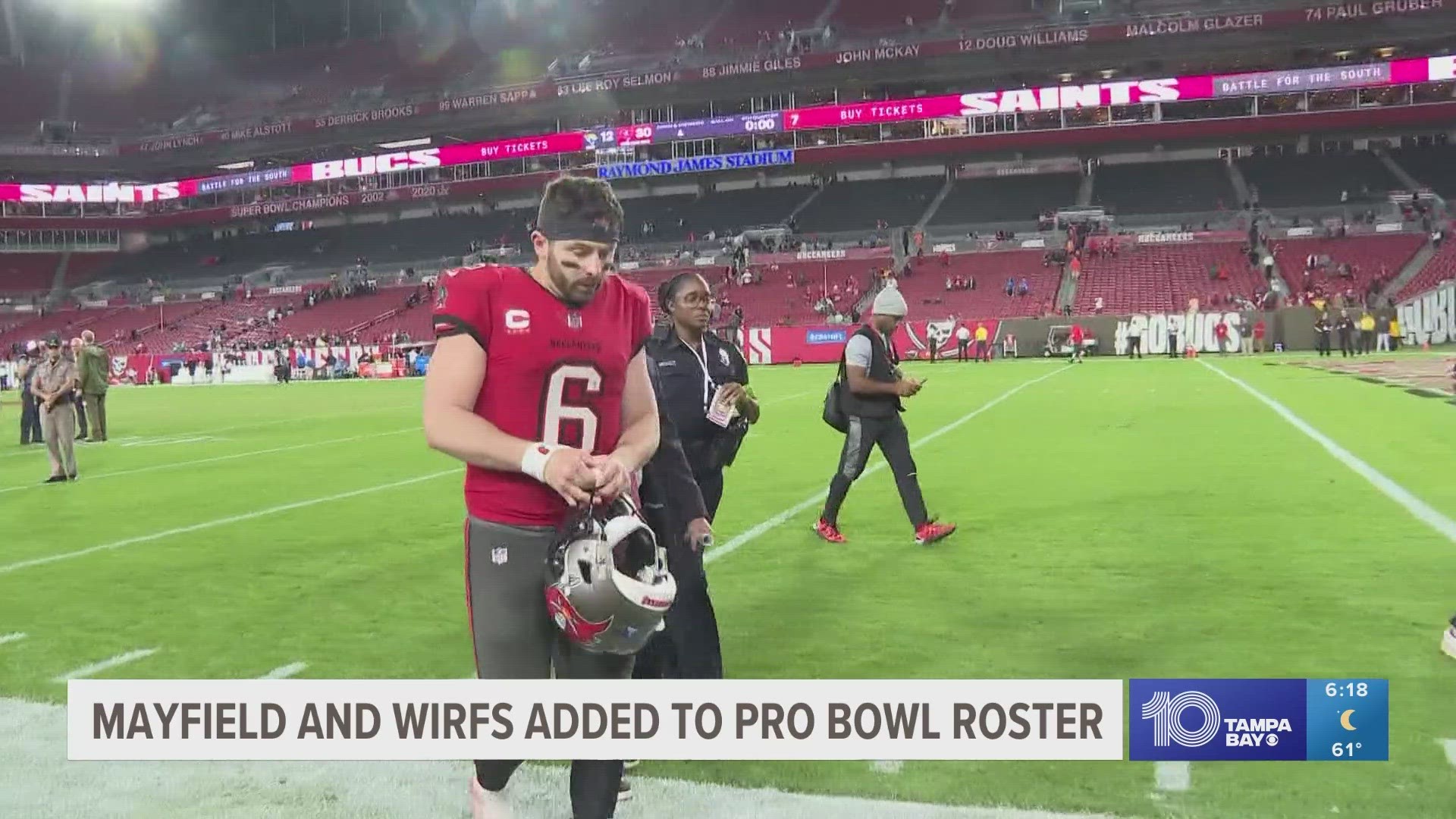 Baker Mayfield, Tristan Wirfs named to 2024 NFL Pro Bowl | abc10.com