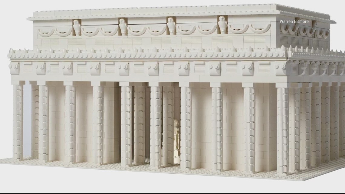 Help build a 6-foot-tall, 610 pound LEGO brick in DC | abc10.com