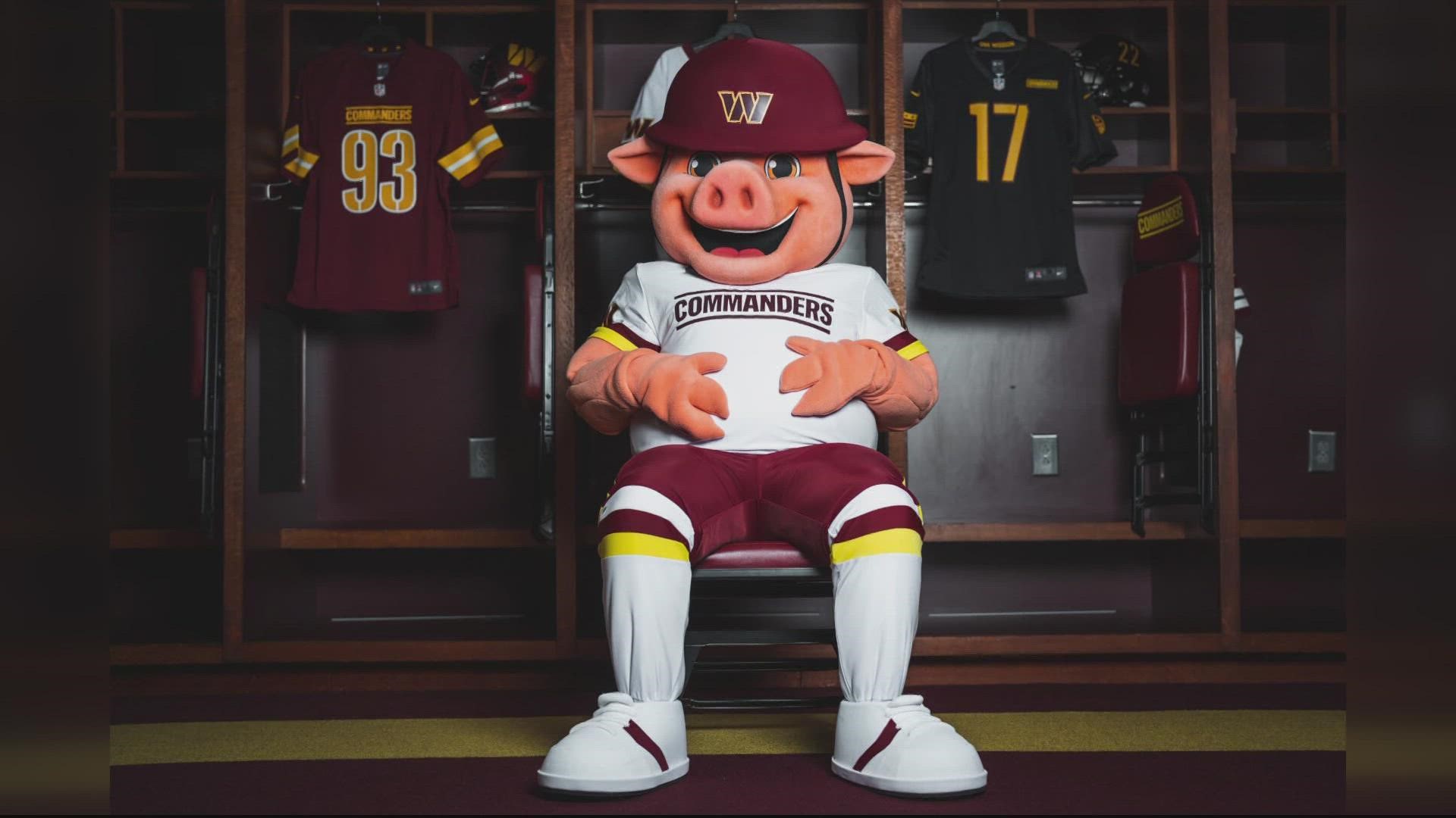 Meet Major Tuddy, the new Washington Commanders mascot | abc10.com