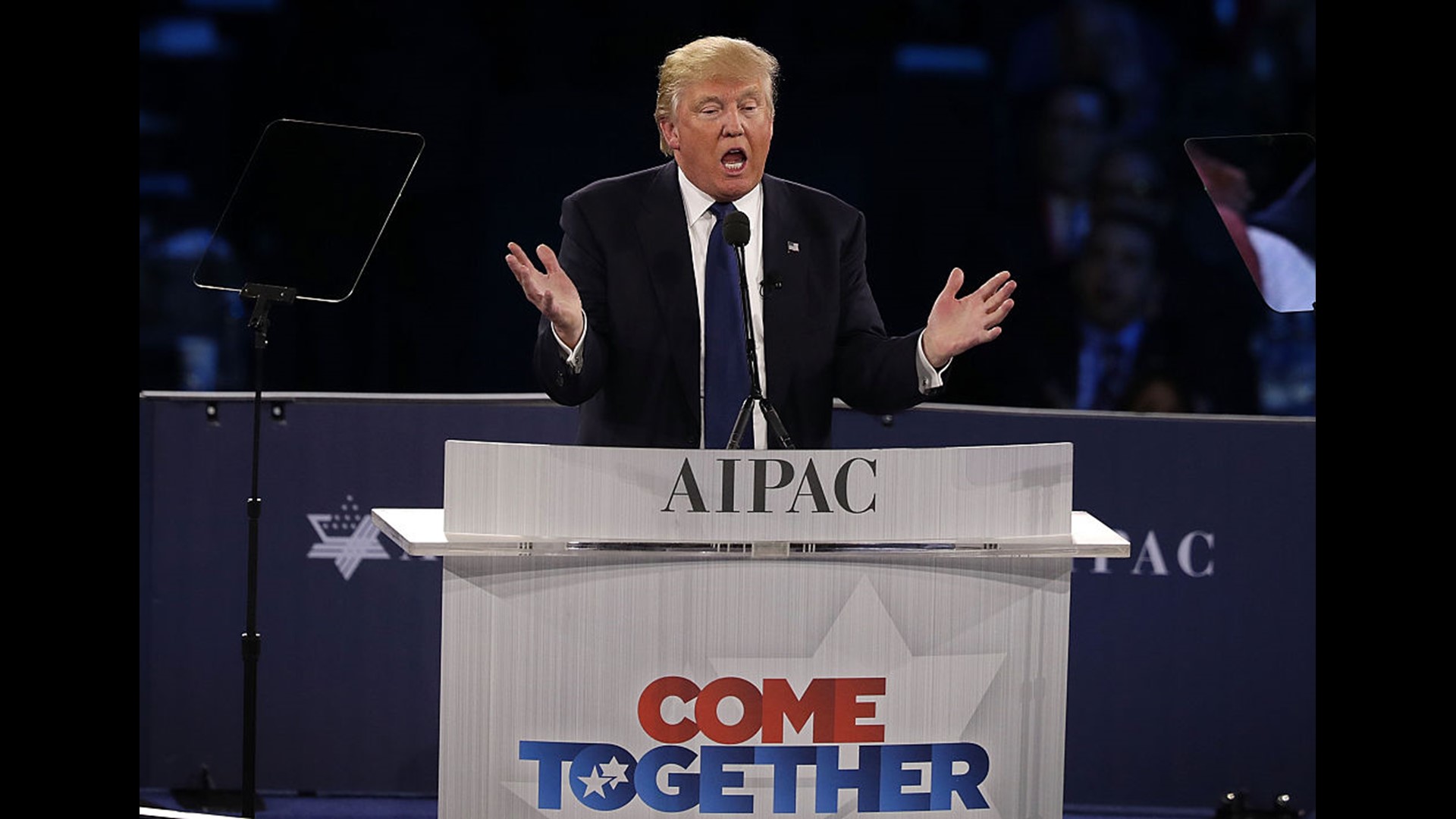 Trump vows to protect Israel from Iran and U.N. | abc10.com