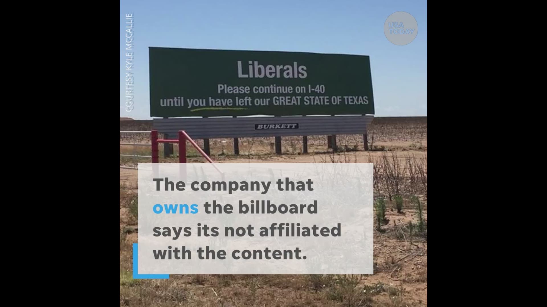 'Welcome, Y'all': Texas billboard responds to 'liberals keep driving ...