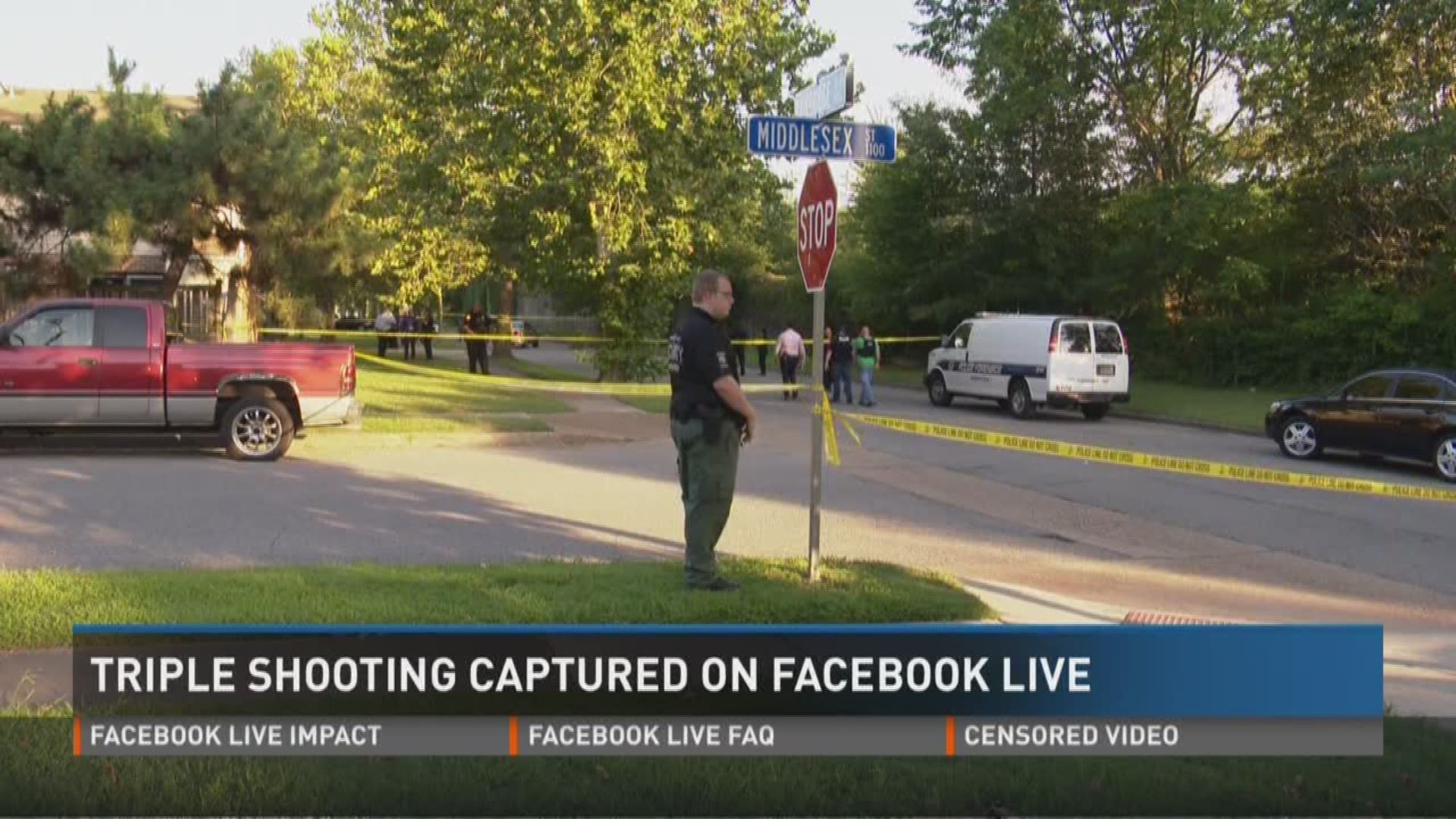 Victim captures triple shooting on Facebook Live | abc10.com